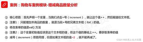 b站pink老师javascript的jquery 案例代码——购物车案例 pink购物车 csdn博客