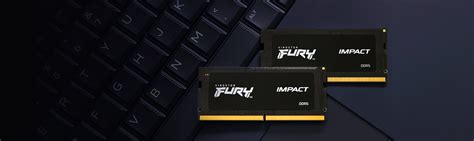 KINGSTON Fury Impact 16GB DDR5 4800 SODIMM CL38 SDRAM KF548S38IB 16