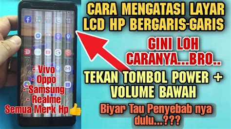 Mengatasi Lcd Layar Hp Bergaris Begini Loh Caranya YouTube