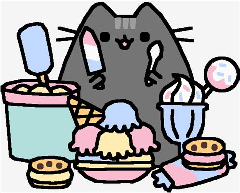 Pixilart Cute Pusheen By ASHLEY OMG
