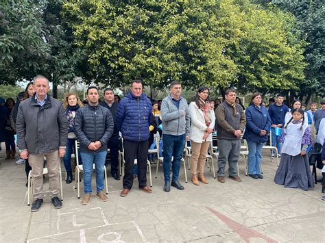 Concejales de Recreo participaron en actos escolares por el Día de la