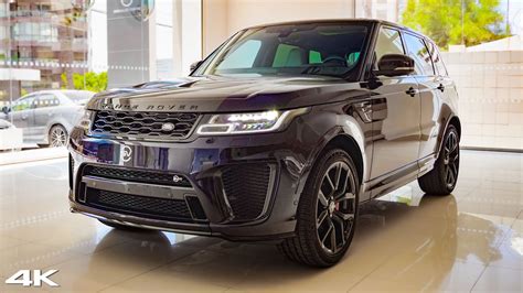 A Detailed Look Inside The Range Rover Sport Svr Carbon Edition