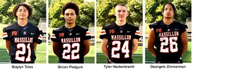 Varsity Player Photos MassillonTigers