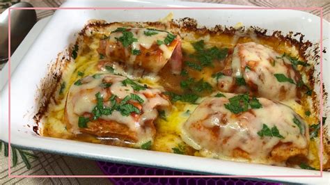 Frango Recheado No Forno Cook Top Brasil Receitas Cook Top Brasil
