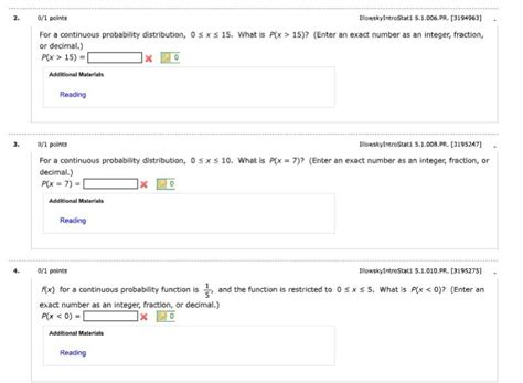 Solved For A Continuous Probability Distribution X Chegg