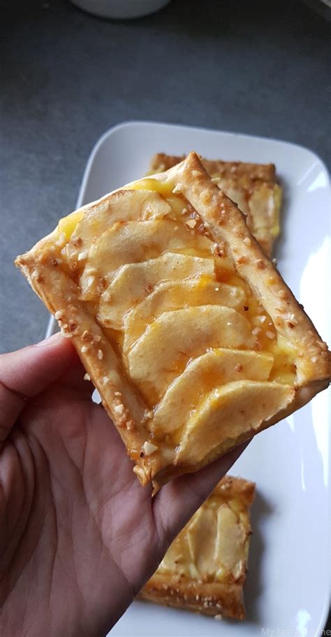 Tartelettes feuilletées aux pommes My tasty cuisine