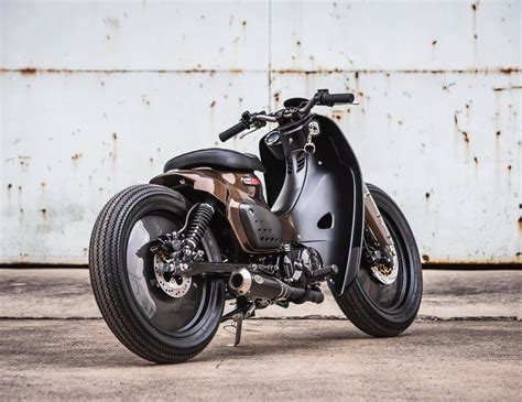K Speed Transforms Humble Honda Super Cub Into A Cafe Racer Carscoops