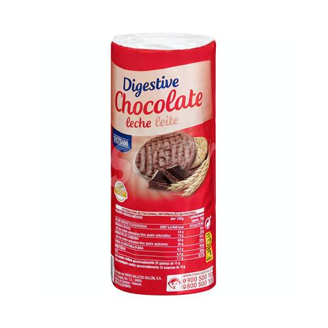 Hacendado Galletas Digestive Chocolate Con Leche Paquete G