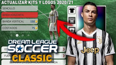 C Mo Actualizar Kits Y Logos Dream League Soccer Classic Youtube