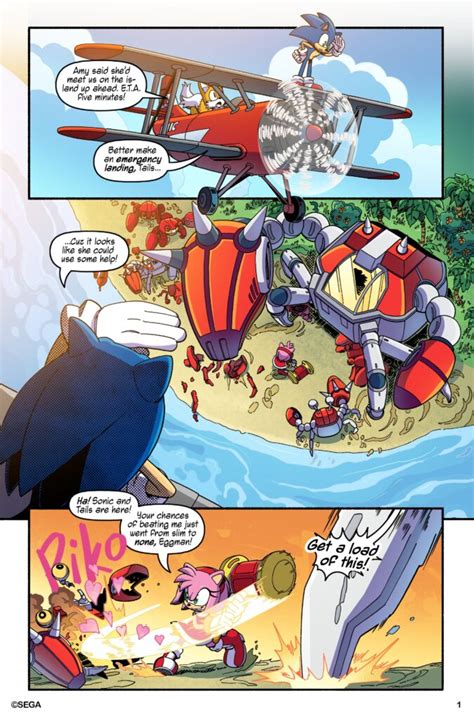 Part 1 Of Sonic Frontiers Prequel Comic Released Sonic City ⋆★ Sonic The Hedgehog News Media