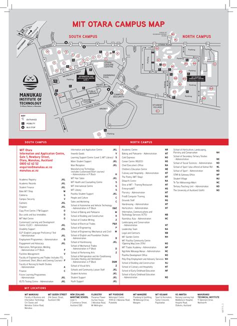 Mit Otara Campus Map DocsLib