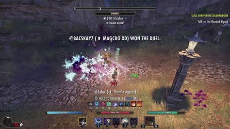 ESO Magicka Necromancer Dueling Elsweyr PTS YouTube