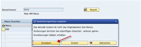 Eigene Transaktionen Eigener Ordner im SAP Menü Ordnung muss sein
