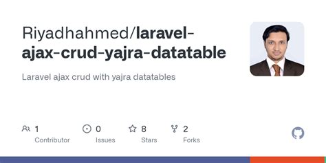 GitHub Riyadhahmed Laravel Ajax Crud Yajra Datatable Laravel Ajax
