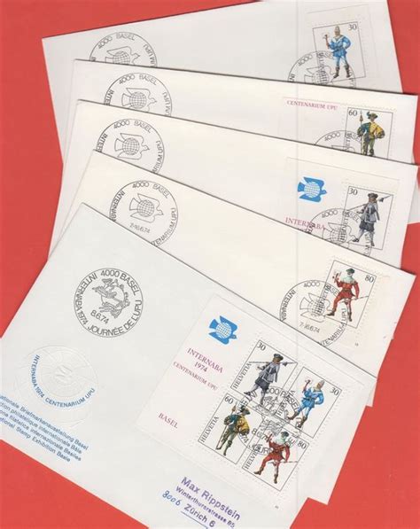 1974 Basel Internaba Block Komplett Set Kaufen Auf Ricardo