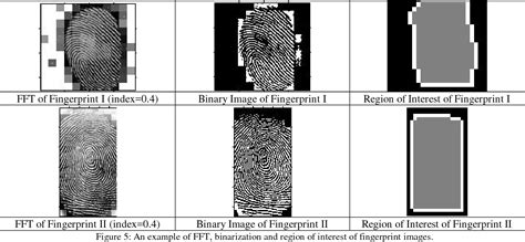figure 5 from fingerprint recognition system using minutiae estimation semantic scholar