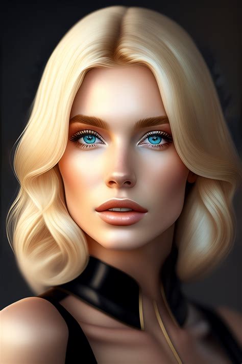 Lexica A Beautiful Couture Blonde With Pale Skin Living In A Realistic Glossy Beautiful