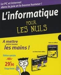 L Informatique Pour Les Nuls Coffret 2 Volumes John Levine Carol