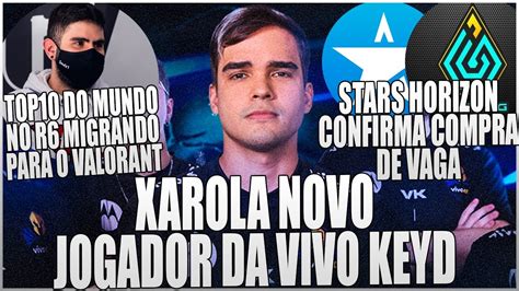 VIVO KEYD SURPREENDE E ANUNCIA XAROLA NA LINEUP DE VALORANT STARS