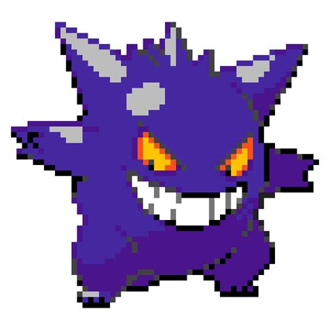 Pixilart Gengar By Artgeek