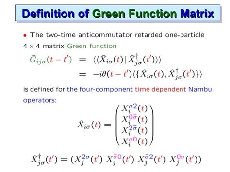 mean field green function solution of the two band hubbard model in c…