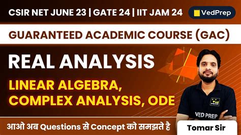 real analysis linear algebra complex analysis ode maths csir net june 23 iit jam gate