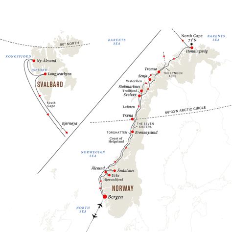 Schiffsreise Norwegische Fjorde Und Spitzbergen