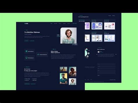 Next Js Responsive Portfolio Website Design Tutorial Using Next Js For