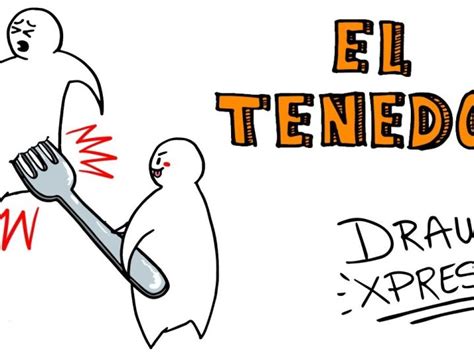 TikTak Draw EL ORIGEN DEL TENEDOR DrawXpress