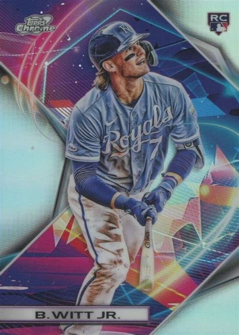 Bobby Witt Jr 2022 Topps Cosmic Chrome Refractor 162 Price Guide