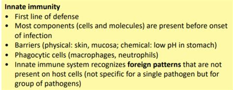 Immunologie V1 Flashcards Quizlet