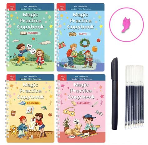 Magiczne Ksi Eczki Zestaw Do Nauki Pisania Dla Dzieci