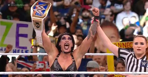WrestleMania 39 Results Rhea Ripley Defeats Charlotte Flair To Win The