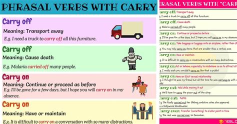 4 Phrasal Verbs With CARRY In English 7ESL