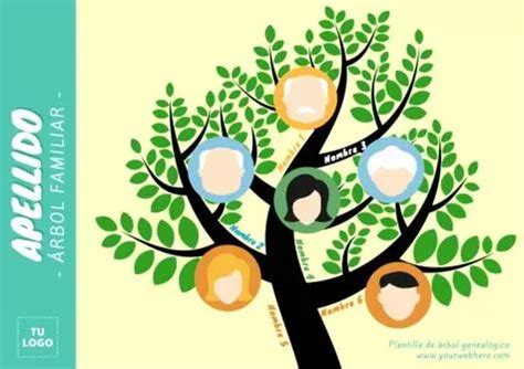 Dise A Tu Rbol Genealogico Con Plantillas Trong