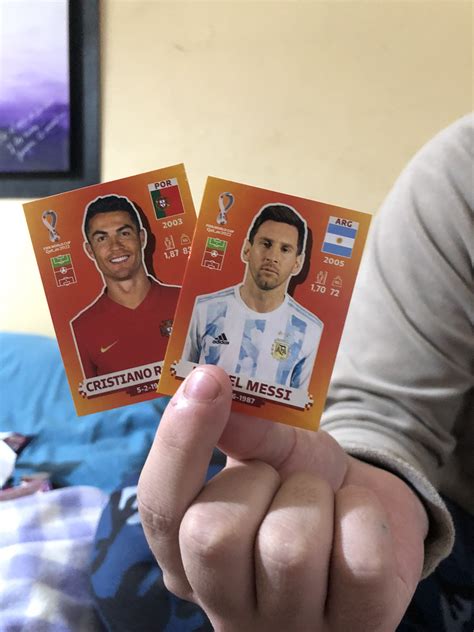 Messi y Ronaldo las figuritas más buscadas Día a Día