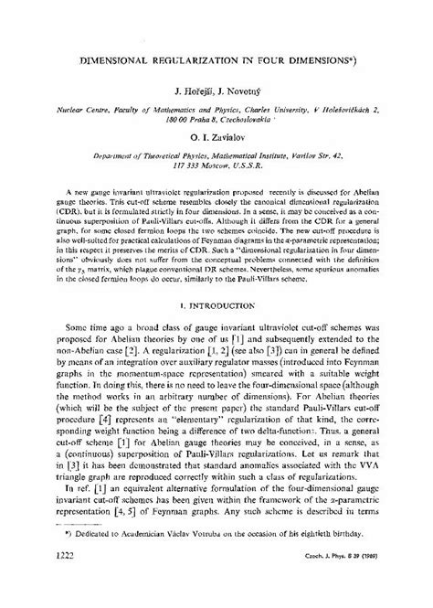 pdf dimensional regularization in four dimensions dokumen tips