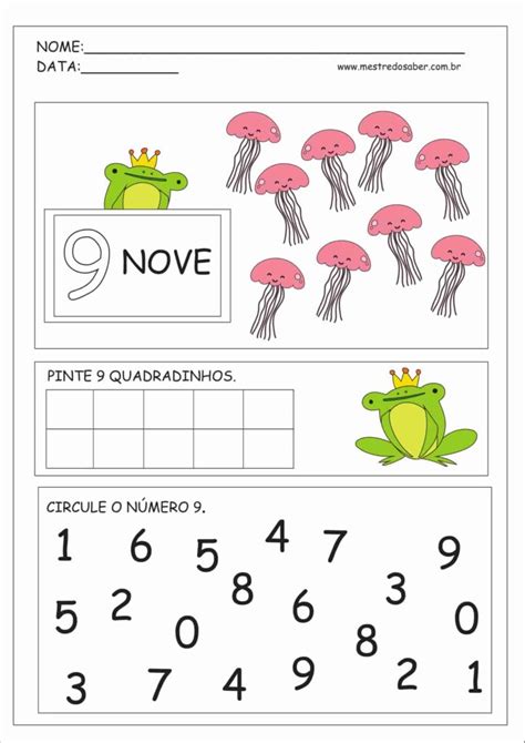 Atividades Educa O Infantil N Meros E Quantidades Mestre Do Saber