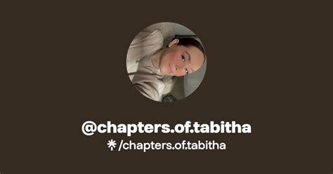 Chapters Of Tabitha TikTok Linktree