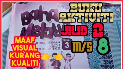 Jawapan Buku Aktiviti Bahasa Melayu Tahun 3 Sjkc Jilid 2 Buku