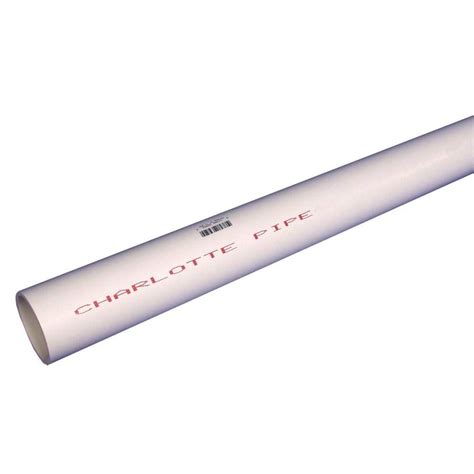 Charlotte Pipe 3 4 In X 10 Ft PVC Schedule 40 Pressure Plain End Pipe