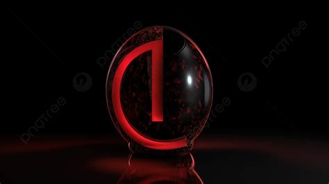 Fondo Negro Con Signo De Interrogaci N Rojo Renderizado En D Pregunta