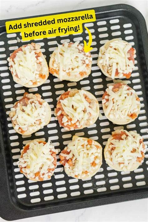 Air Fryer Bagel Bites Babaganosh