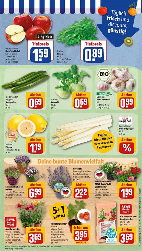 Rewe Werbeprospekt Gültig von 17 04 bis 22 04 Seitenzahl 5