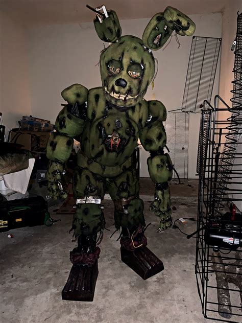 Fnaf Springtrap Costume Realistic Designer Sales Gbu Presnenskij Ru