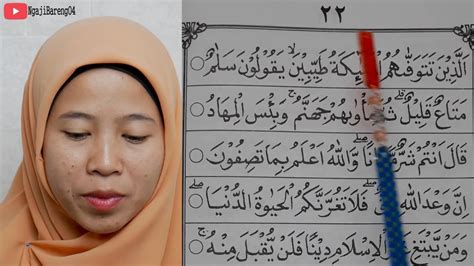 TERBARU BELAJAR MEMBACA IQRO 6 BAGIAN 20 HALAMAN 22 VERSI HURUF BESAR
