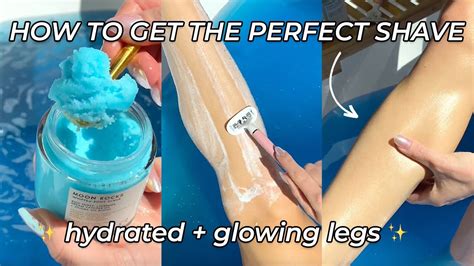 HOW TO SHAVE YOUR LEGS PERFECTLY Truly Beauty YouTube