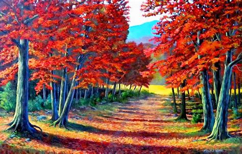 Cuadros Modernos Pinturas Y Dibujos Paisajes Hermosos Pintados Al