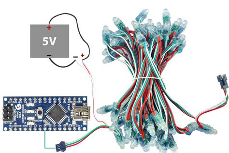 Interfacing Ws8211 Rgb Led Strip With Arduino Step By Step Tutorial