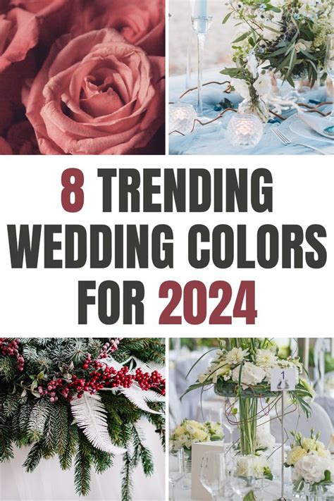 8 Trending Wedding Colors For 2024 Guide To Pick Your Wedding Colors
